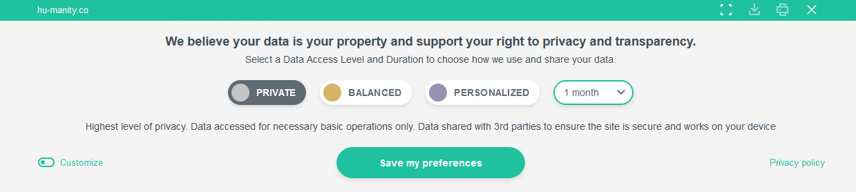Consent Message Guide - Cookie Compliance
